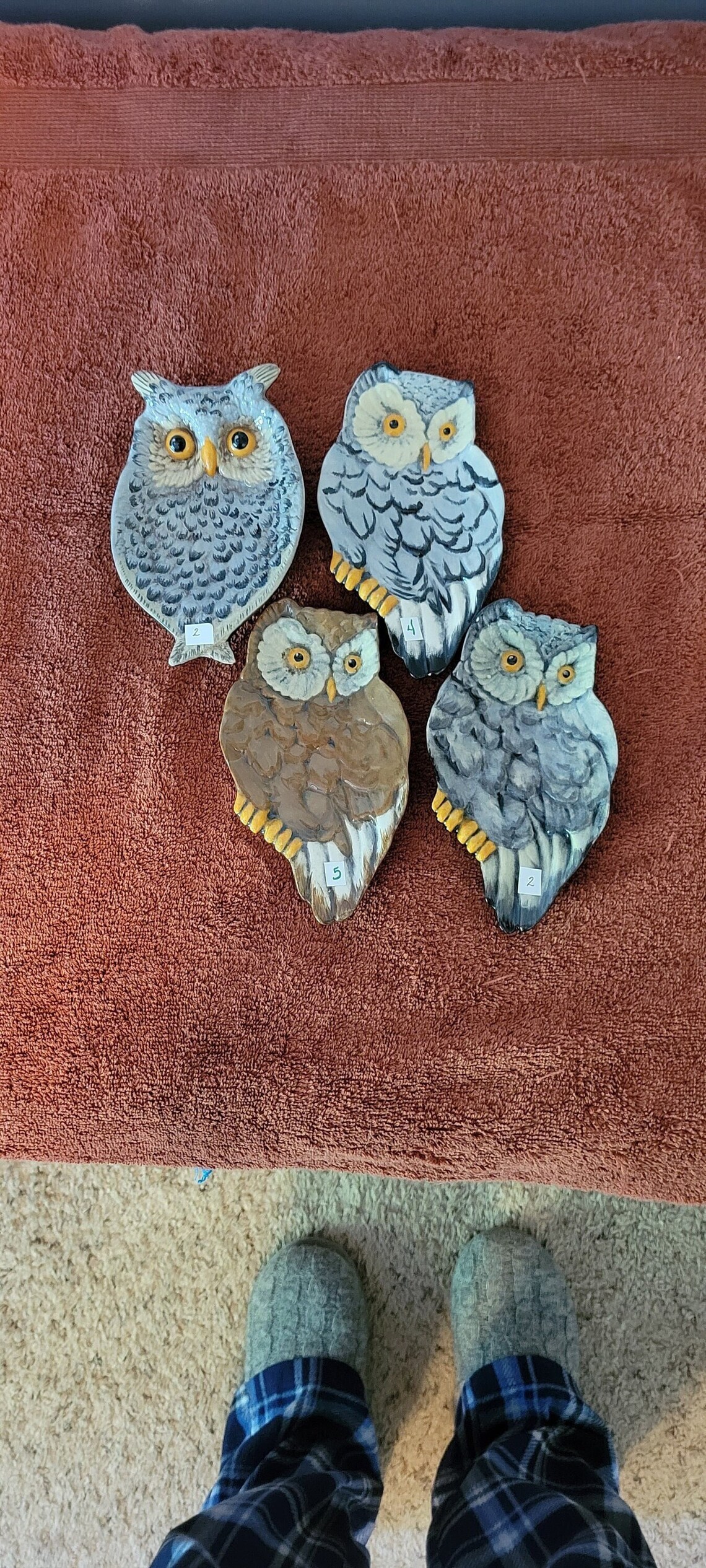 Ceramic Owl Spoon Rest - Etsy