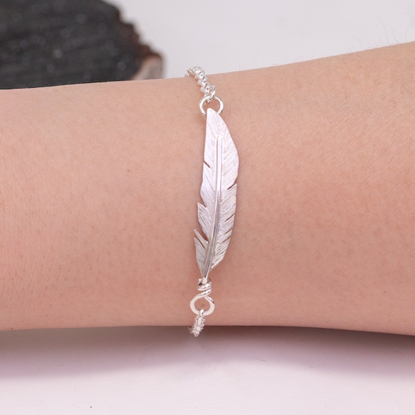 Feather Bracelet - Etsy