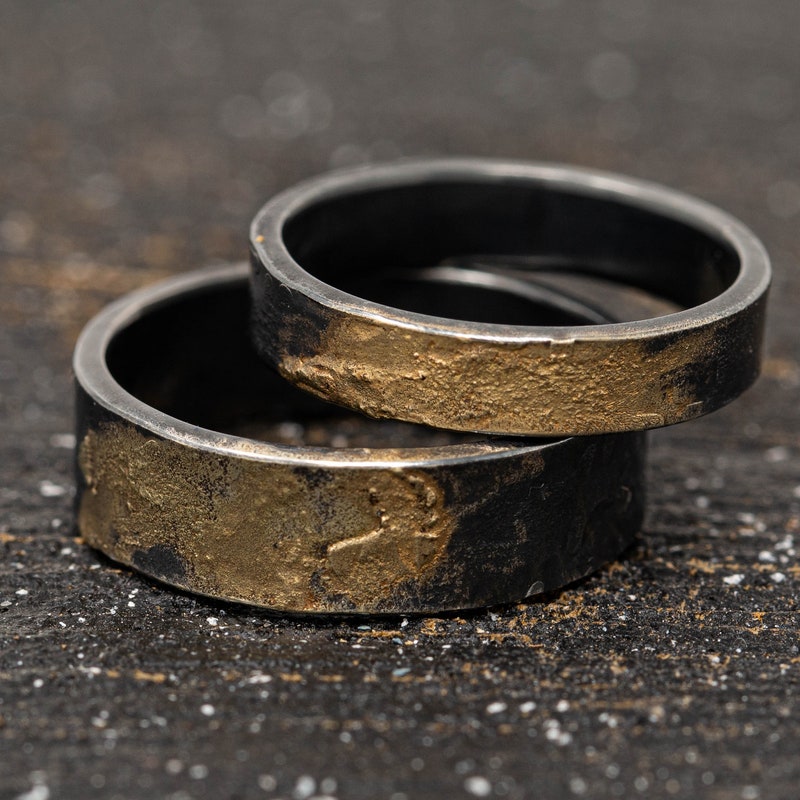 Chunky Wedding Ring - Etsy