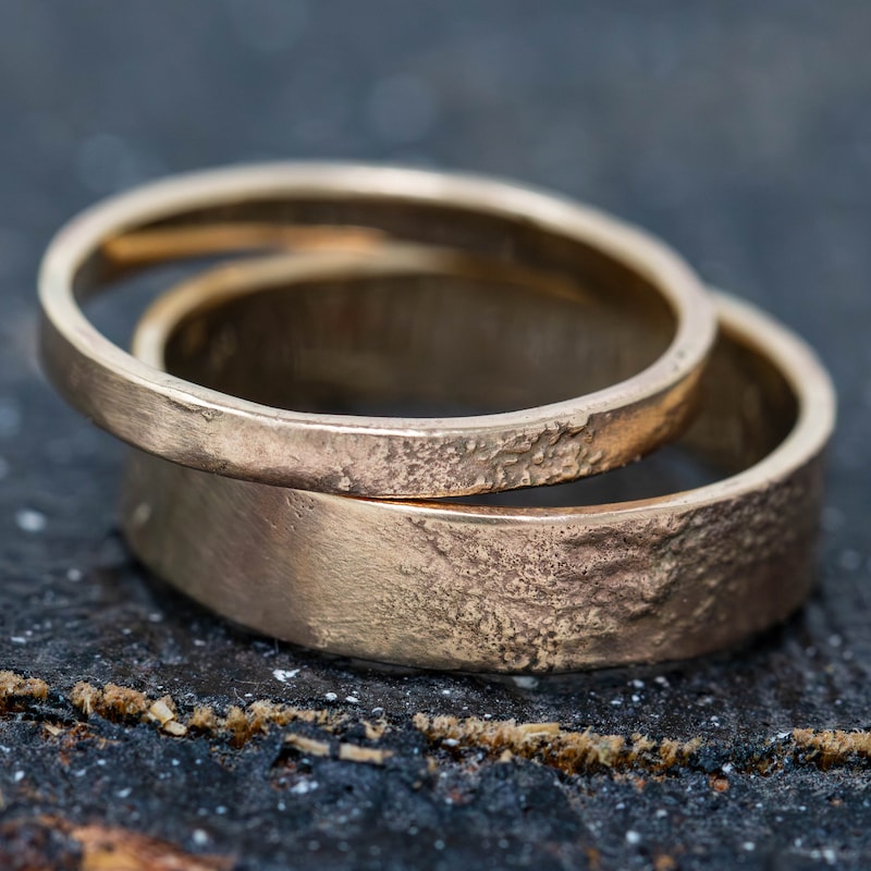Organic Wedding Ring - Etsy