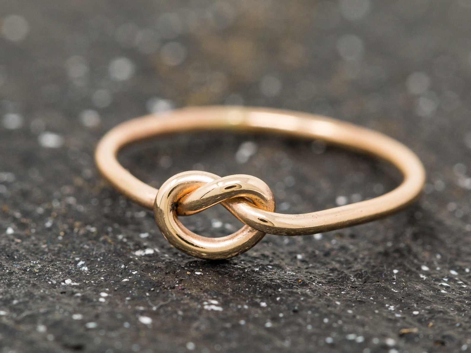 9ct Gold Knot Ringgold Love Knot Ringgold Knot Ringknot | Etsy UK