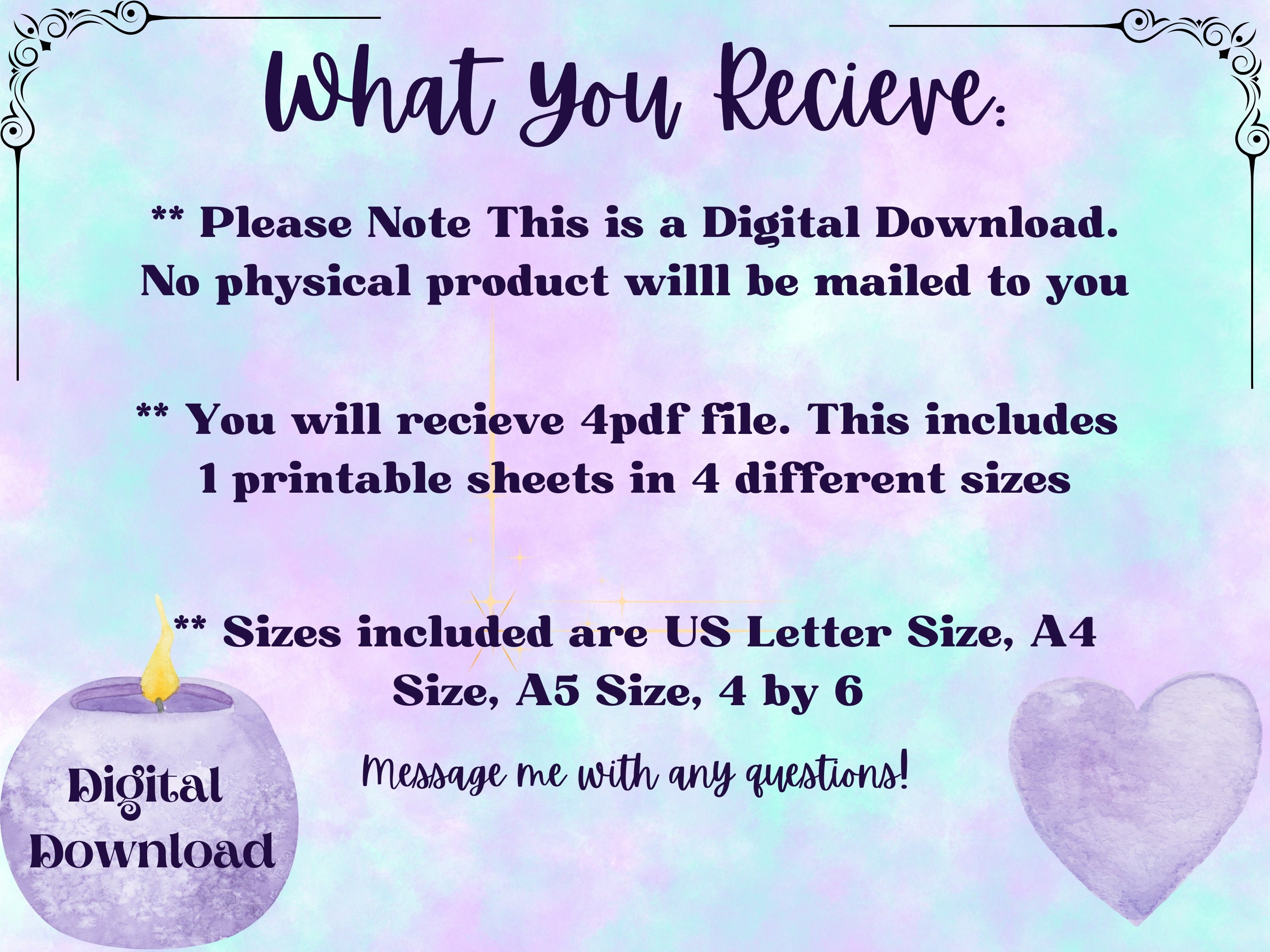 Witchy Recipe Sheet, Food Printable Template Card, Kitchen Witch ...