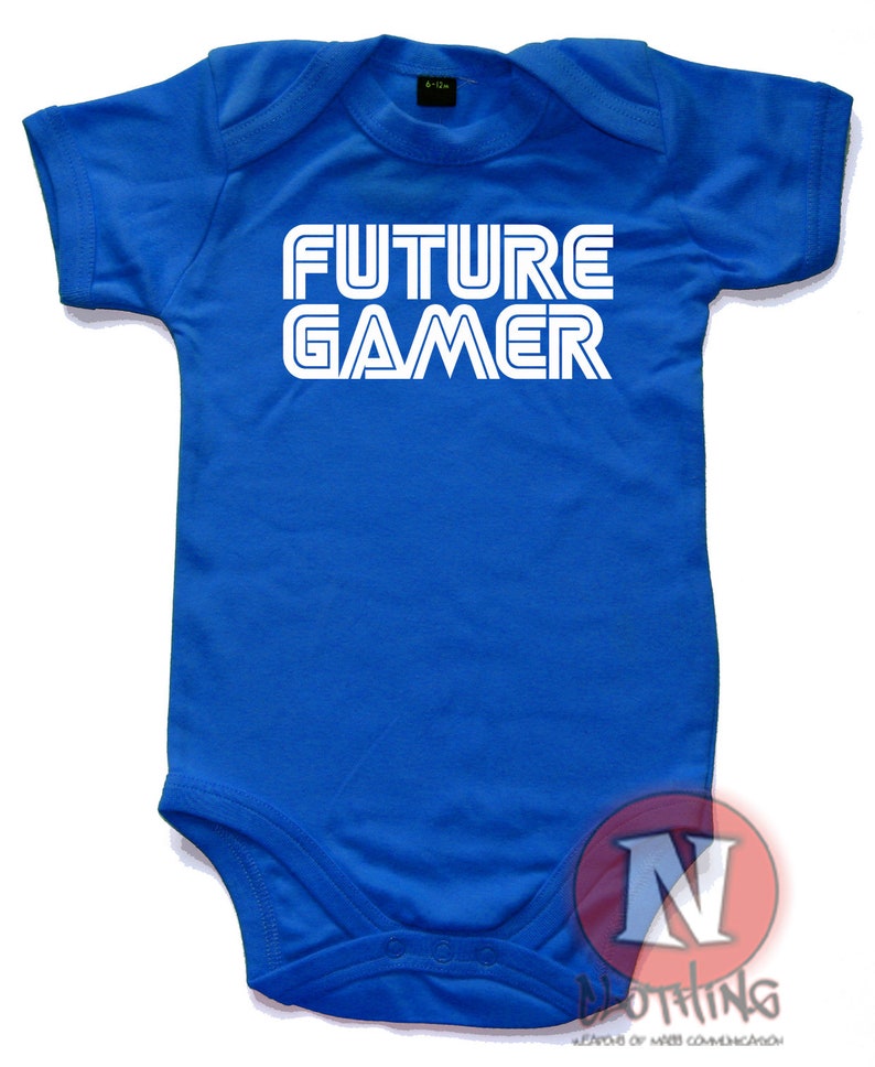 Future Gamer Baby Suit Vest. Babygrow Baby Suit in Sizes From 0-3 up to ...