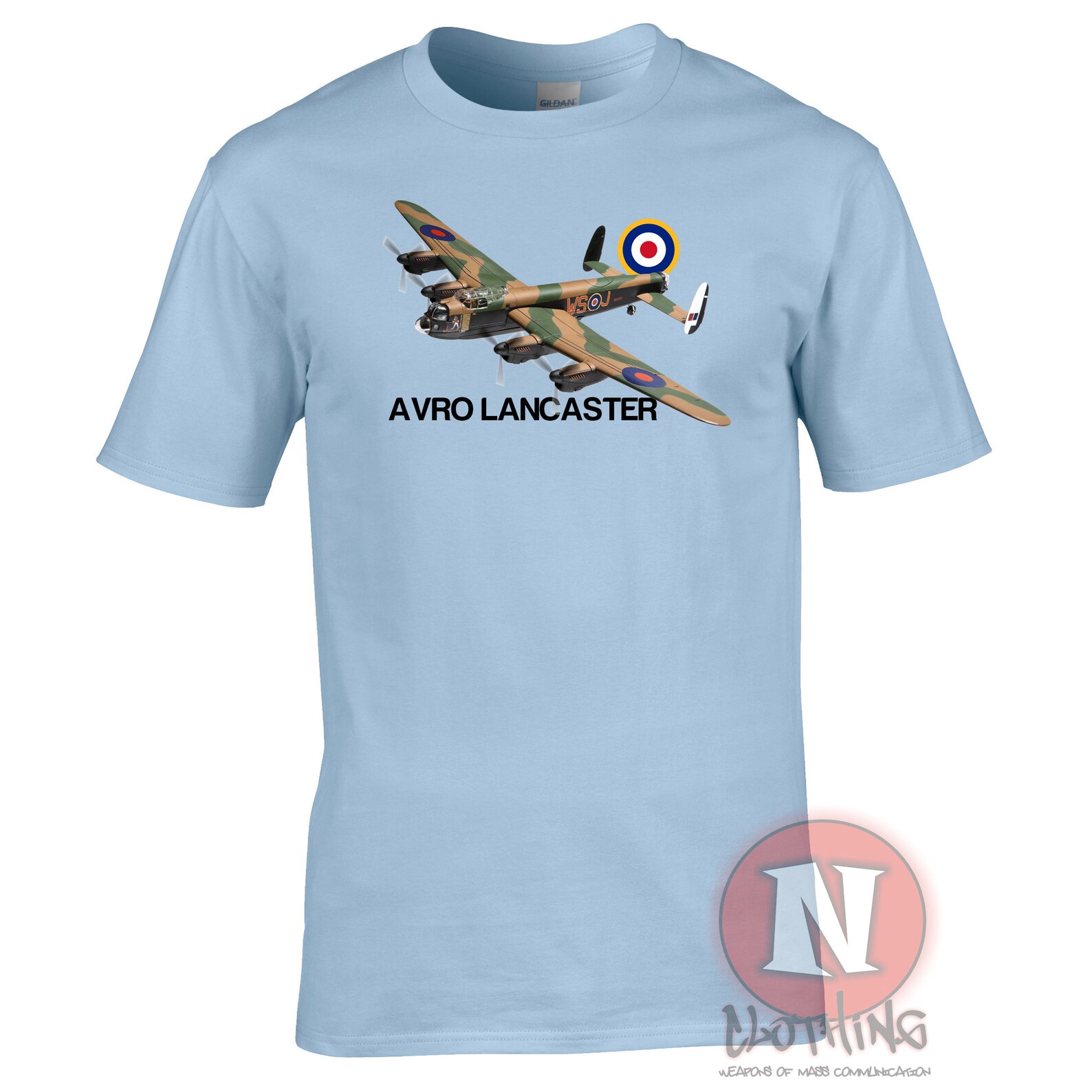 Avro Lancaster Heavy Bomber T-shirt. the Legendary World War 2 - Etsy