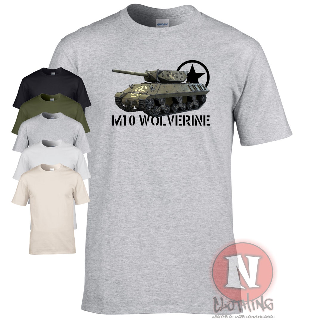 M10 Wolverine Tank Destroyer T-shirt World War 2 US Army. - Etsy