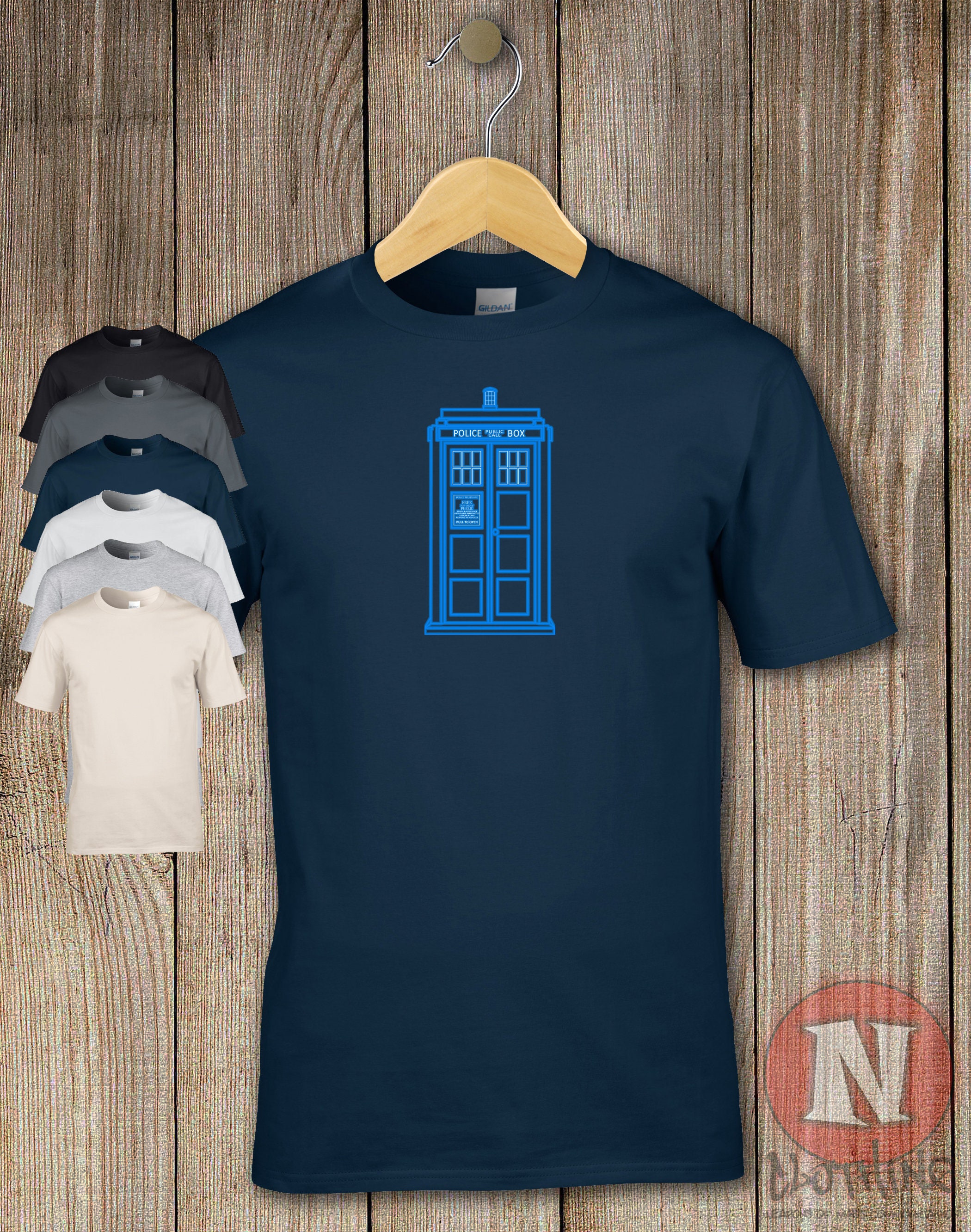 Tardis Stencil Shirt