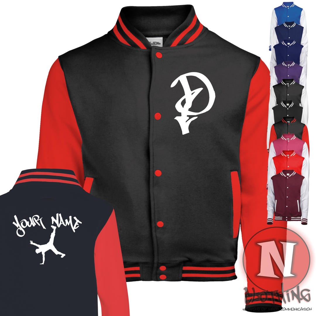 Custom Street Dance Kids Varsity Jacket, for Troupes and After School ...