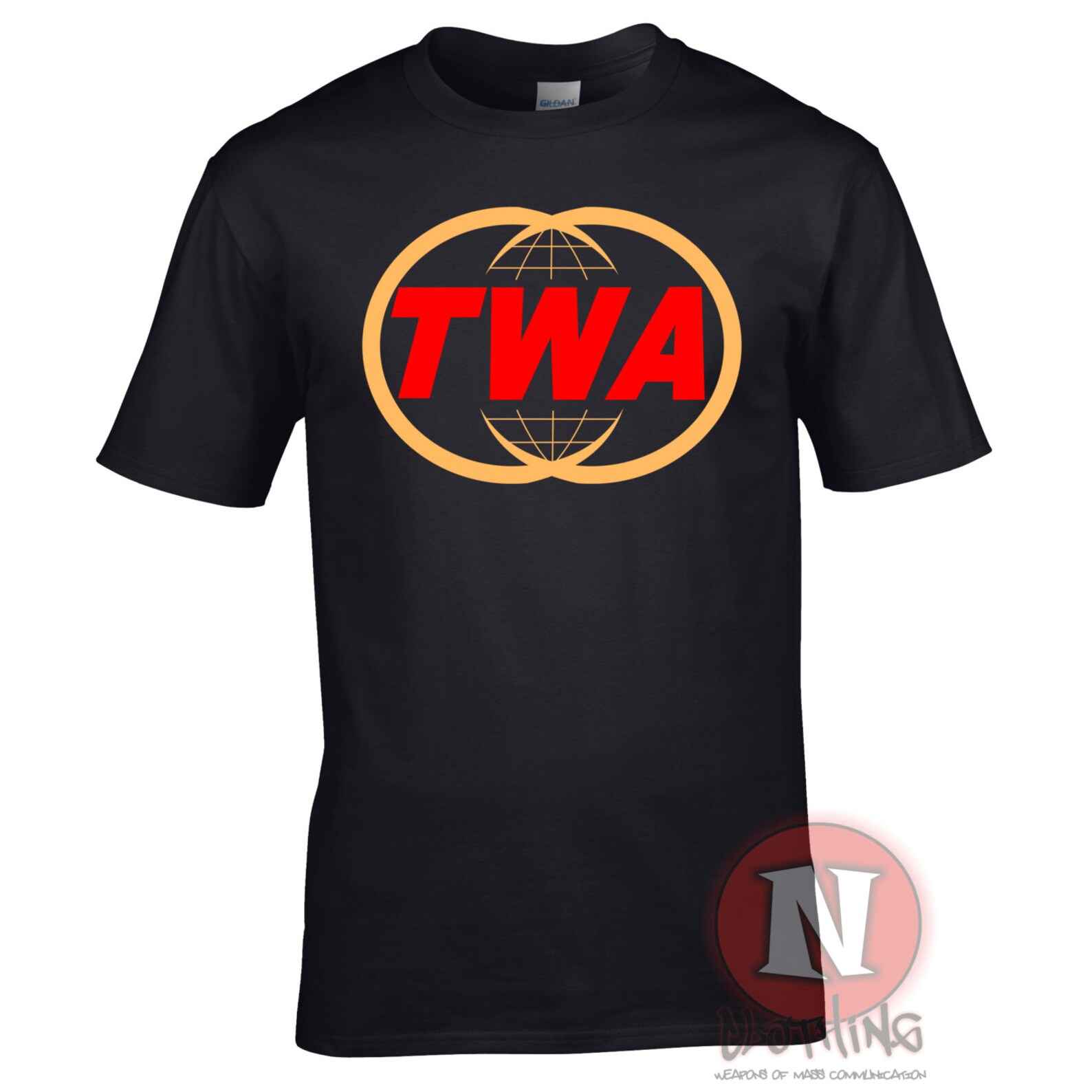 TWA Trans World Airlines Retro Logo T-shirt. Great Simple Design That ...
