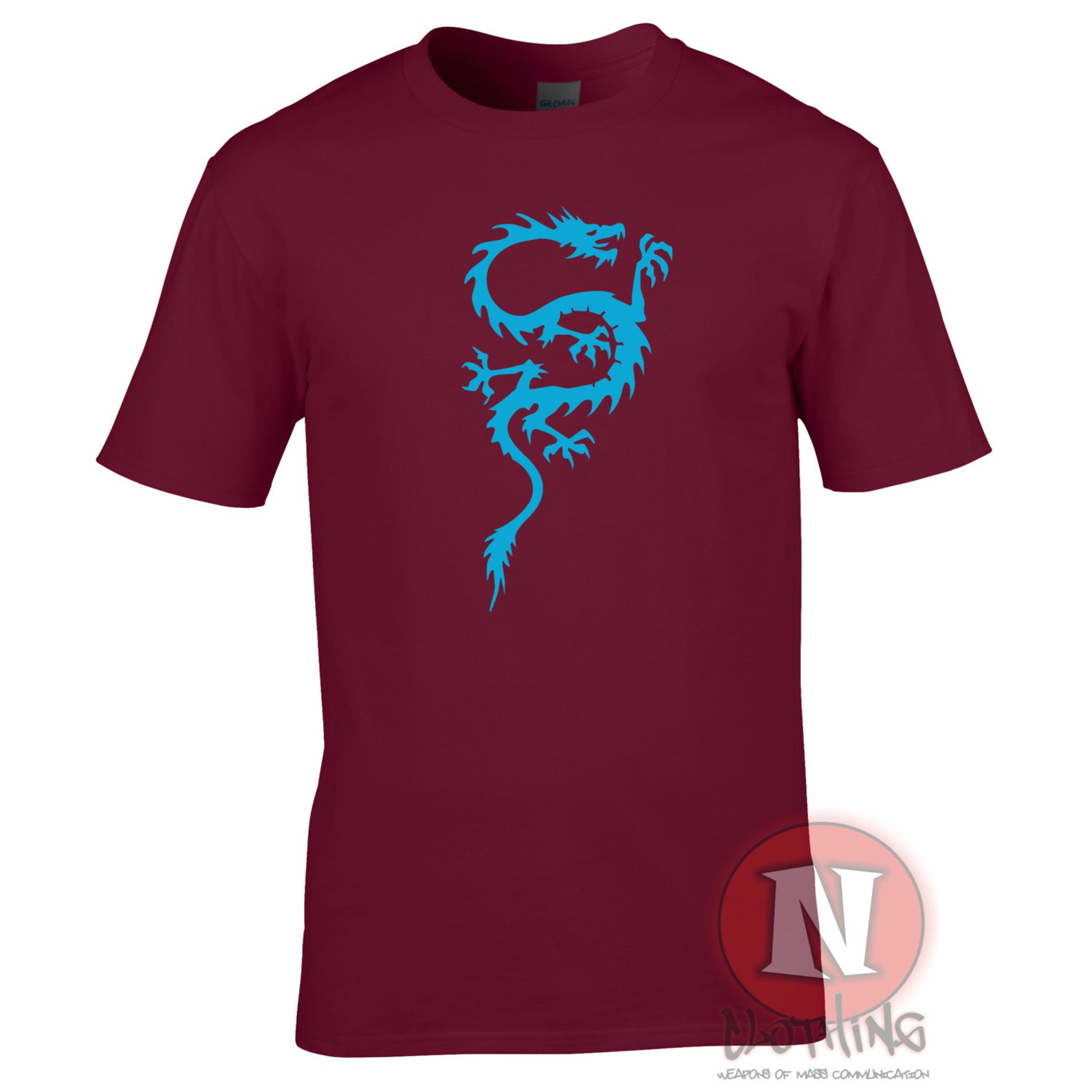 Chinese Dragon T-shirt Ideal for Martial Arts Enthusiasts. Great Simple ...