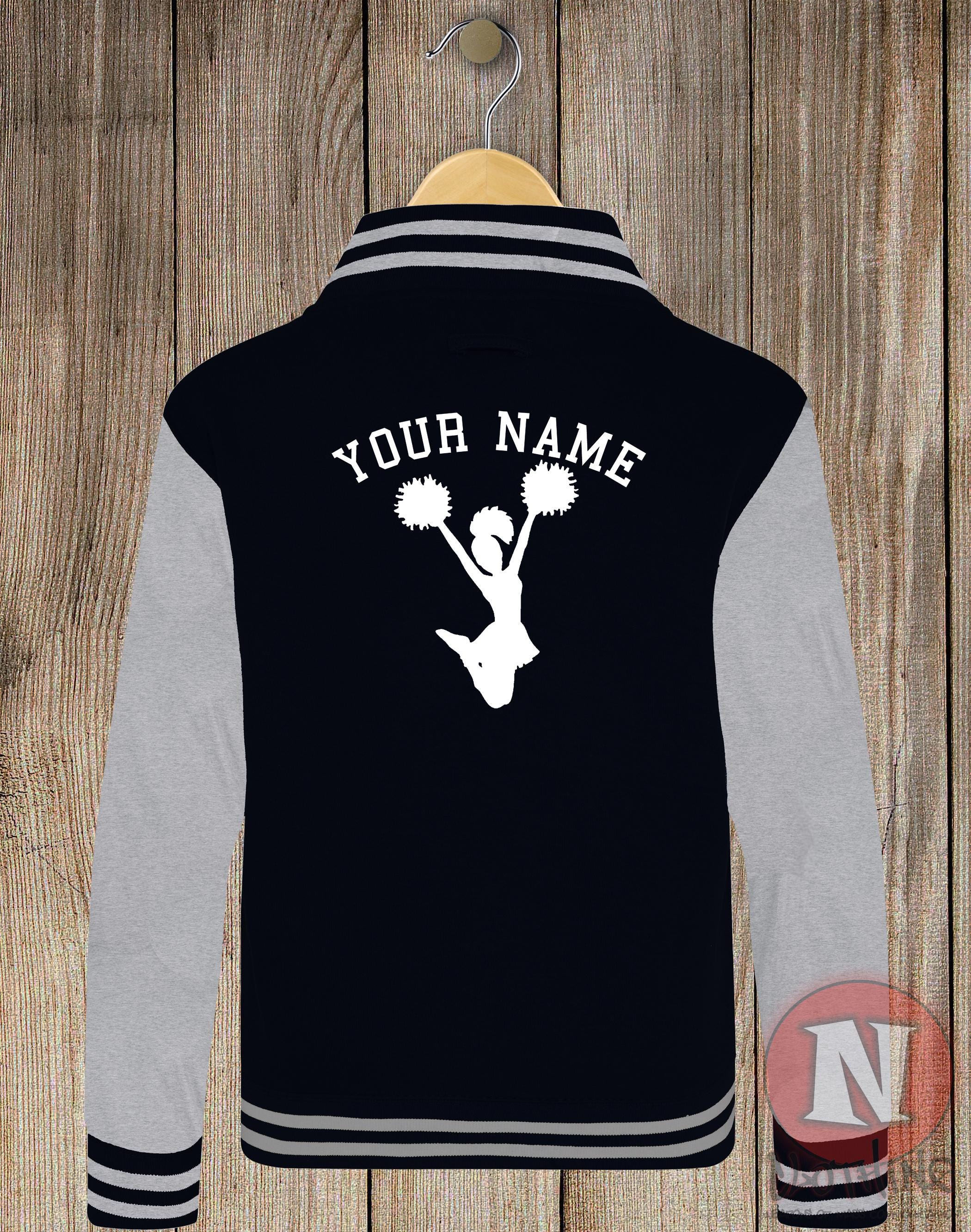 Custom Cheerleader Kids Varsity Jacket, for Sports Teams and After ...
