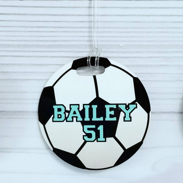 Soccer Bag Tags - Etsy