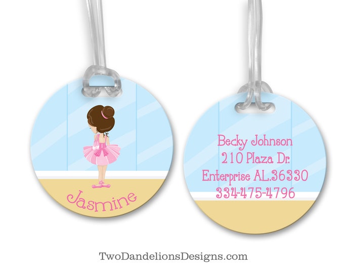 Dance Zipper Pull/dance Bag Tag/dance Gift/dance/name Bag Tag/dance Bag ...