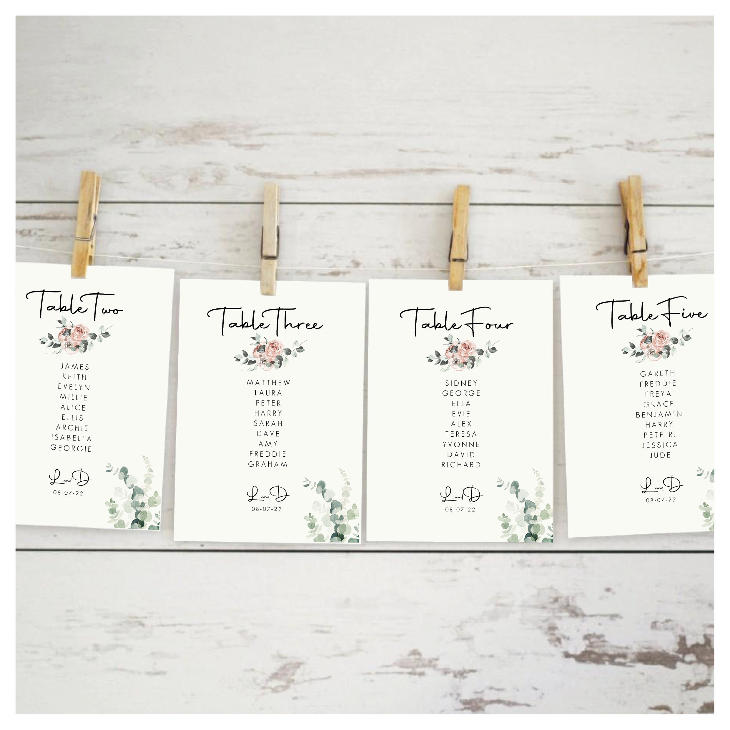 Wedding Table Plan Cards. Wedding Seating Chart. Seating Plan. - Etsy UK