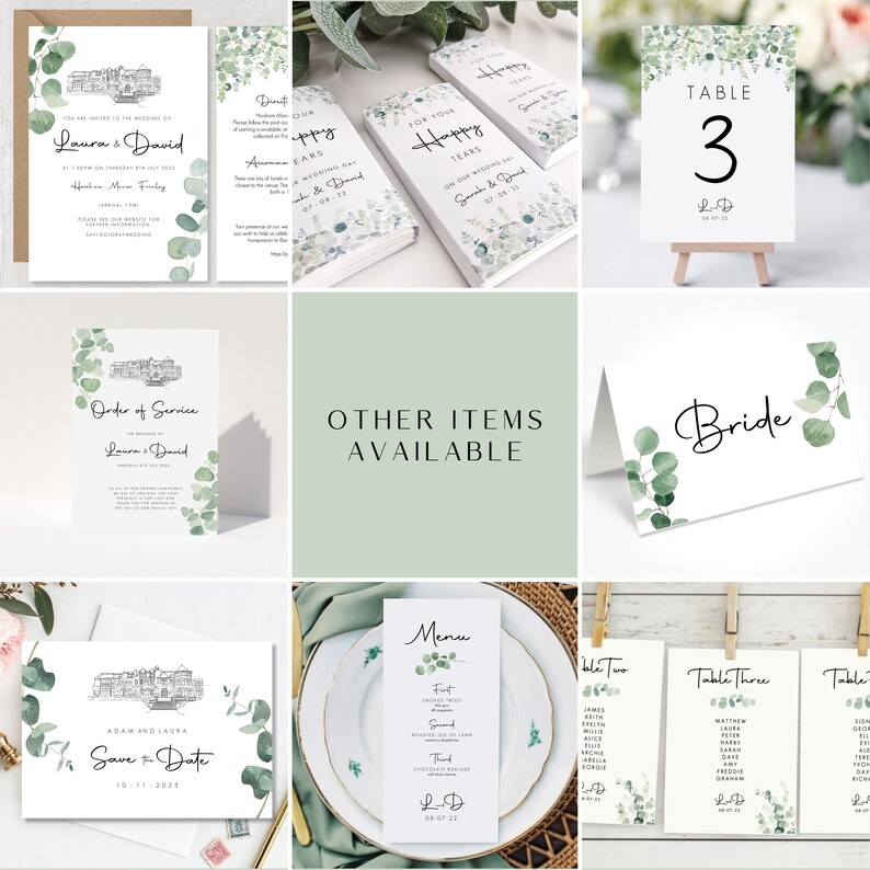 Digital Downloadable Wedding Order of the Day Welcome Sign - Etsy