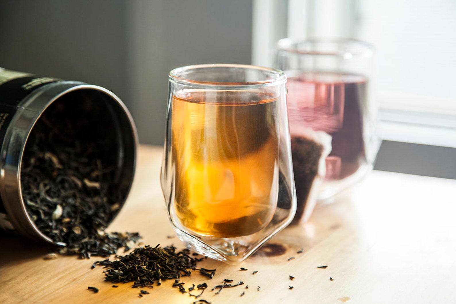 Crystal Whiskey Tasting Glass Set of 2 Glasses Double | Etsy