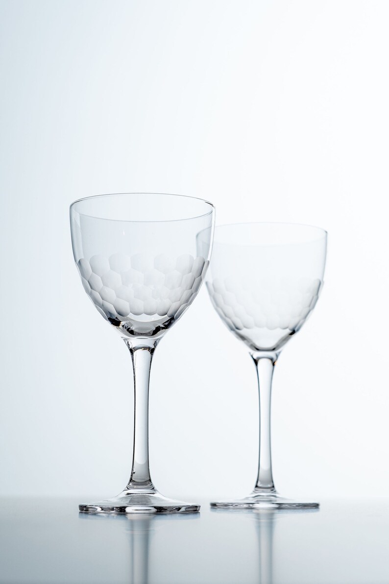 8-piece Handblown Cocktail Mixing Glass Set With Double Old - Etsy