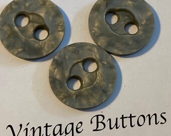 3 Three Hole Buttons - Etsy