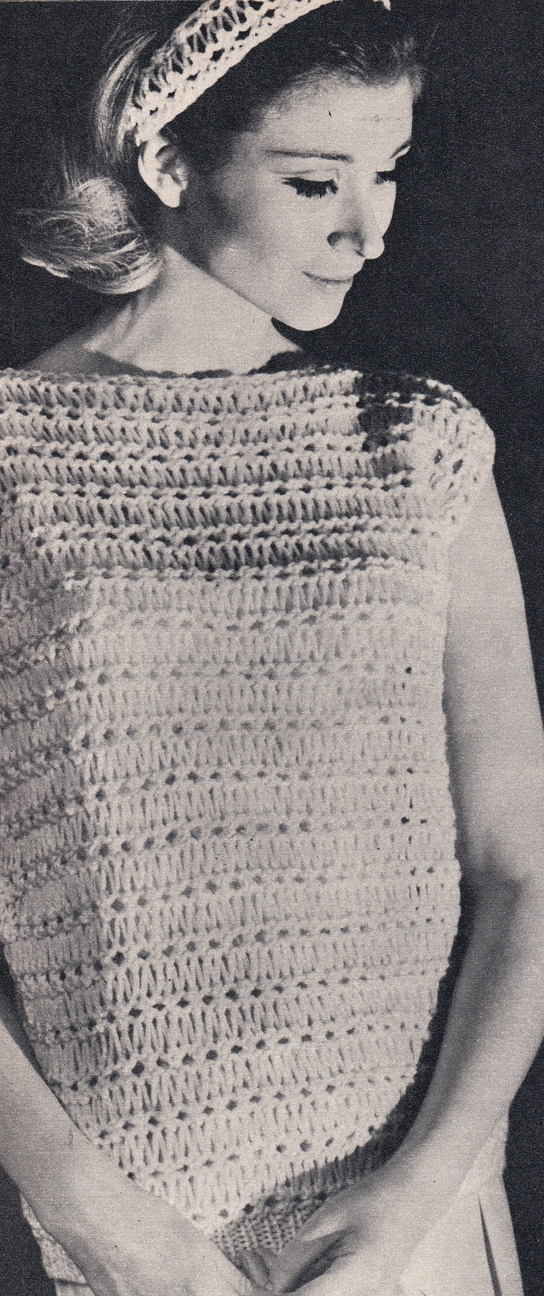 Ladies 8 Hour Quick Knit Triple Knit Wool Yarn PDF Knitting Pattern ...