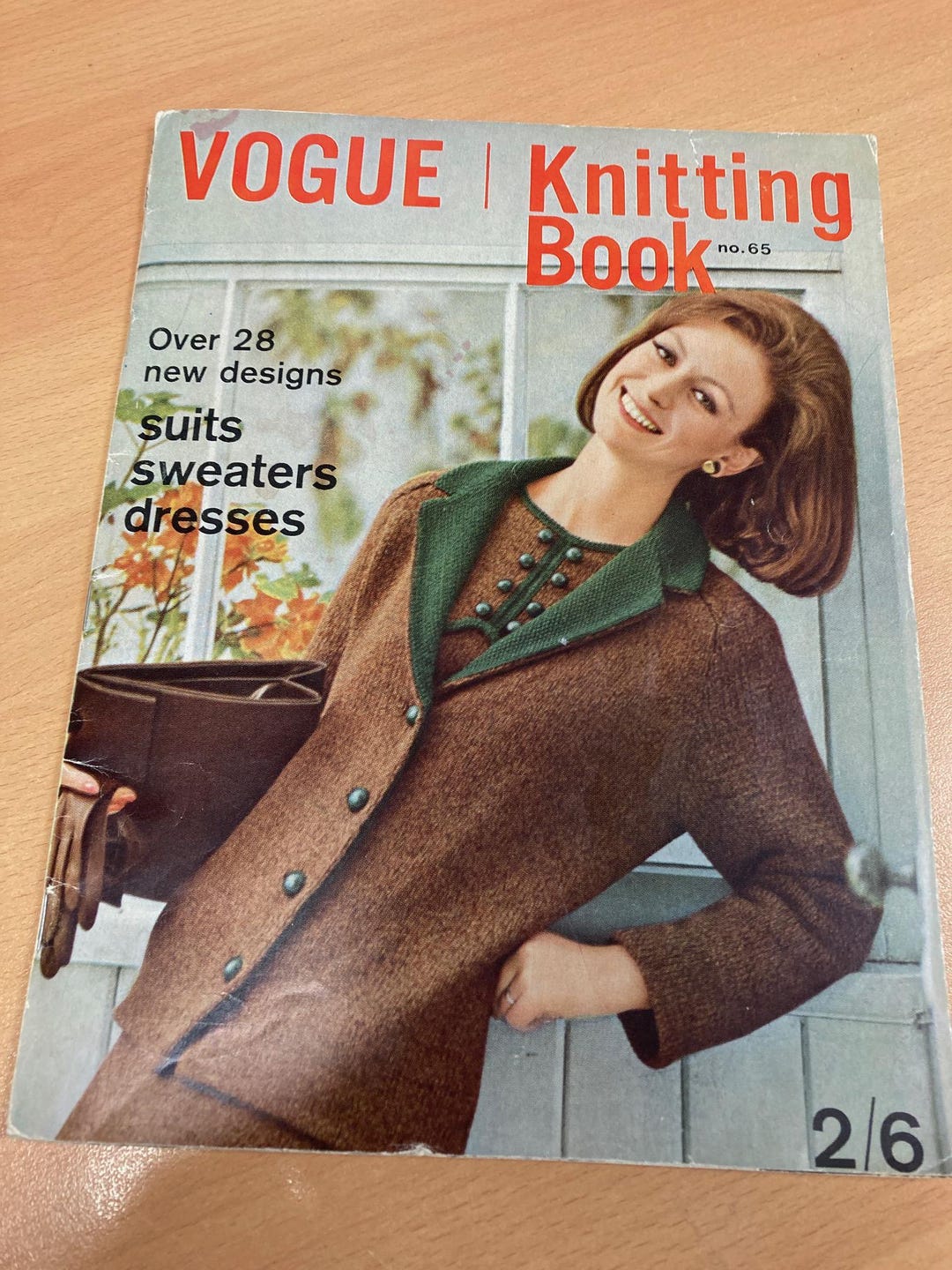 Over 30 Patterns - Vintage 60's Vogue Knitting Book Magazine 1964 No 65 ...