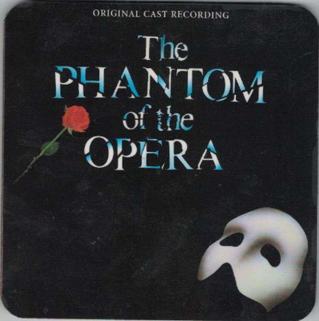 Phantom of the Opera Premium Drink Coaster - Etsy