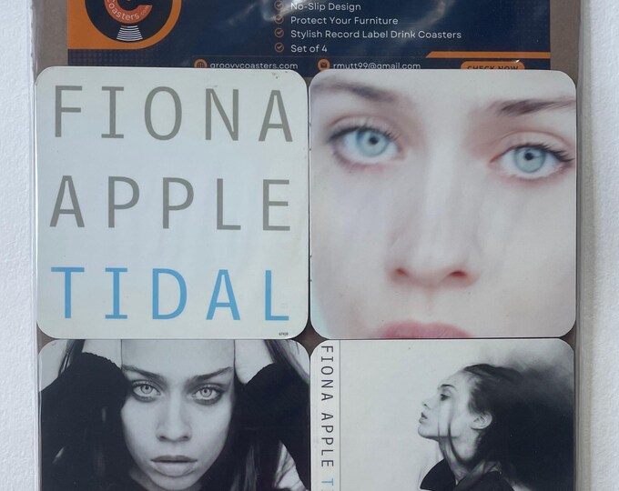 4 Premium Vintage Fiona Apple Tidal Drink Coasters - Etsy