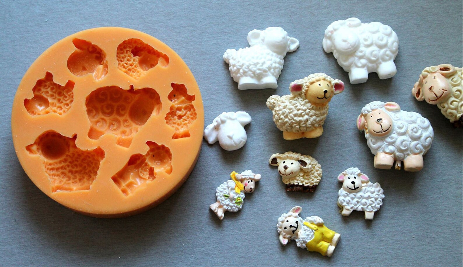 Silicone Mould Sheep Sugarcraft Cake Decorating Fondant / Fimo - Etsy