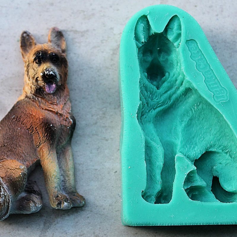 Silicone Mold Dog - Etsy