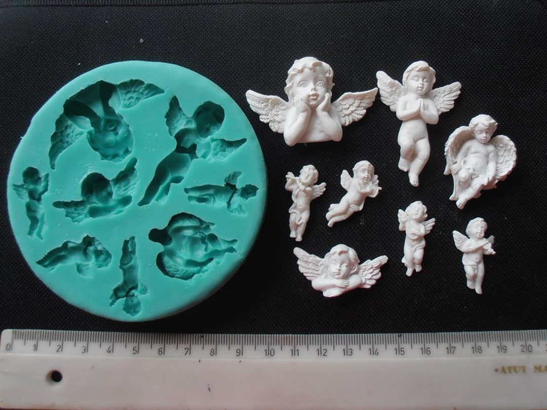 Silicone Mould ANGELS Sugarcraft Cake Decorating Fondant / Fimo Mold - Etsy