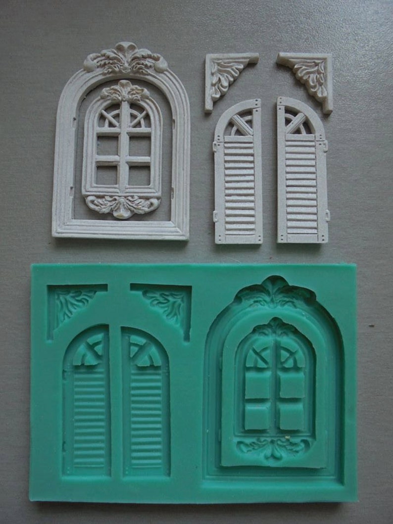 Silicone Mould / WINDOWS / Sugarcraft Cake Decorating Fondant - Etsy