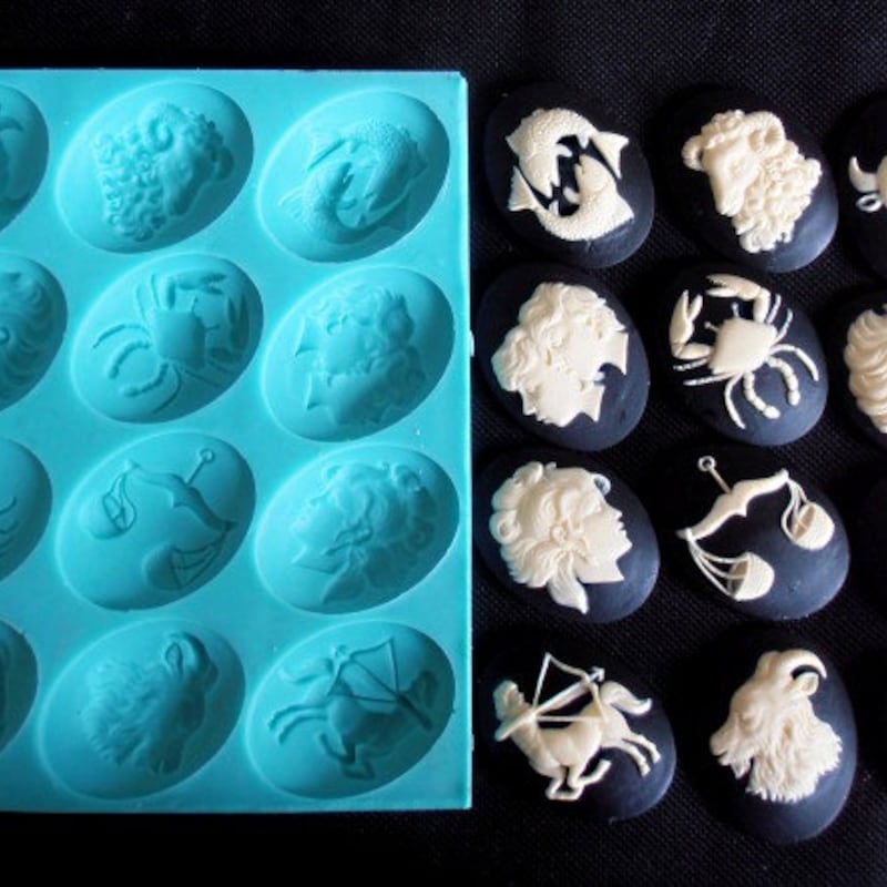 Zodiac Mold - Etsy