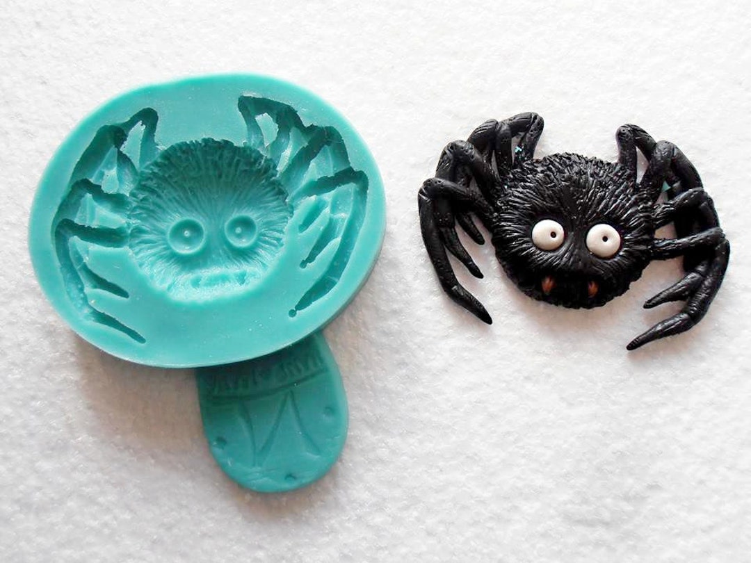 Silicone Mould / HALLOWEEN Spider by DOMOZETOV ART / Sugarcraft Cake ...