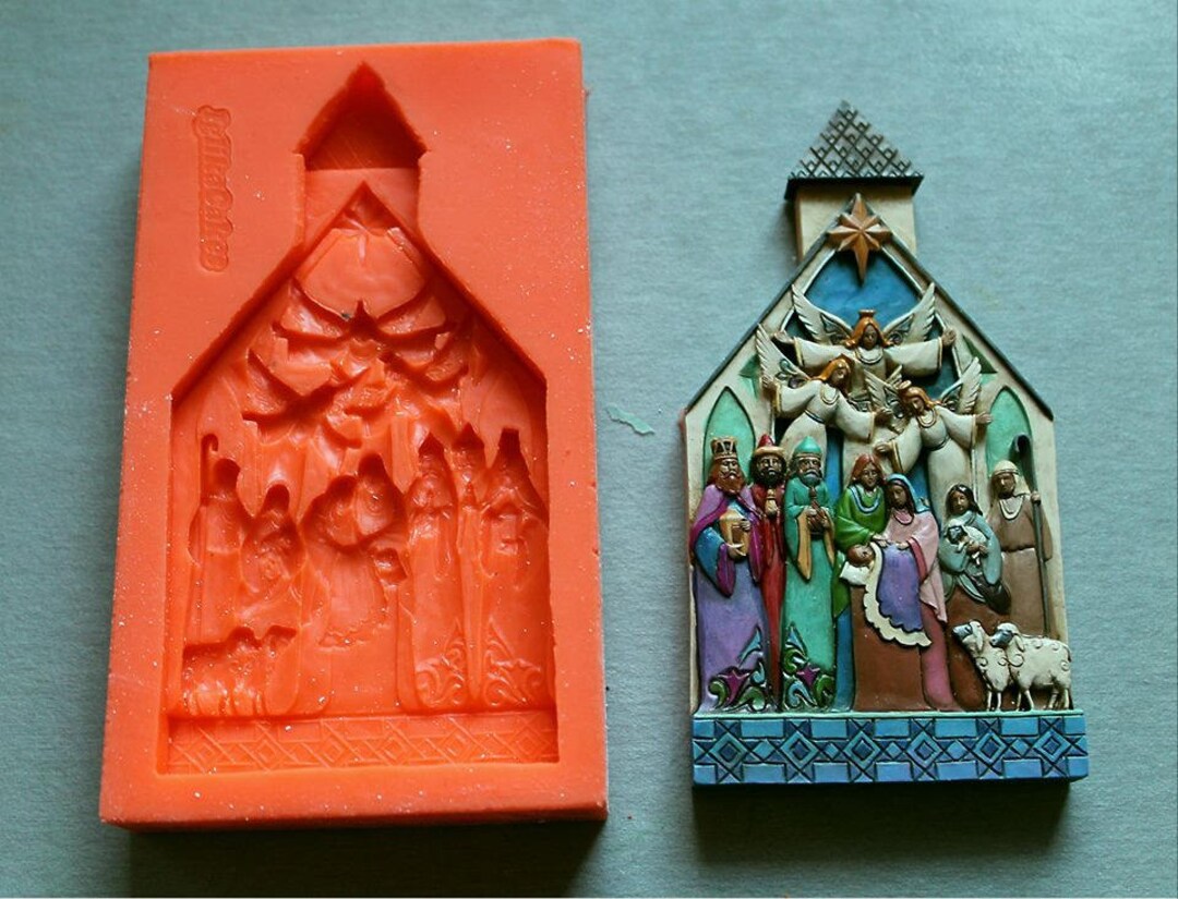 Silicone Mould / Chapel of the Nativity / Sugarcraft Cake Decorating ...
