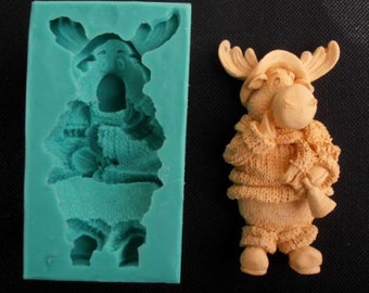 Moose Silicone Mold - Etsy