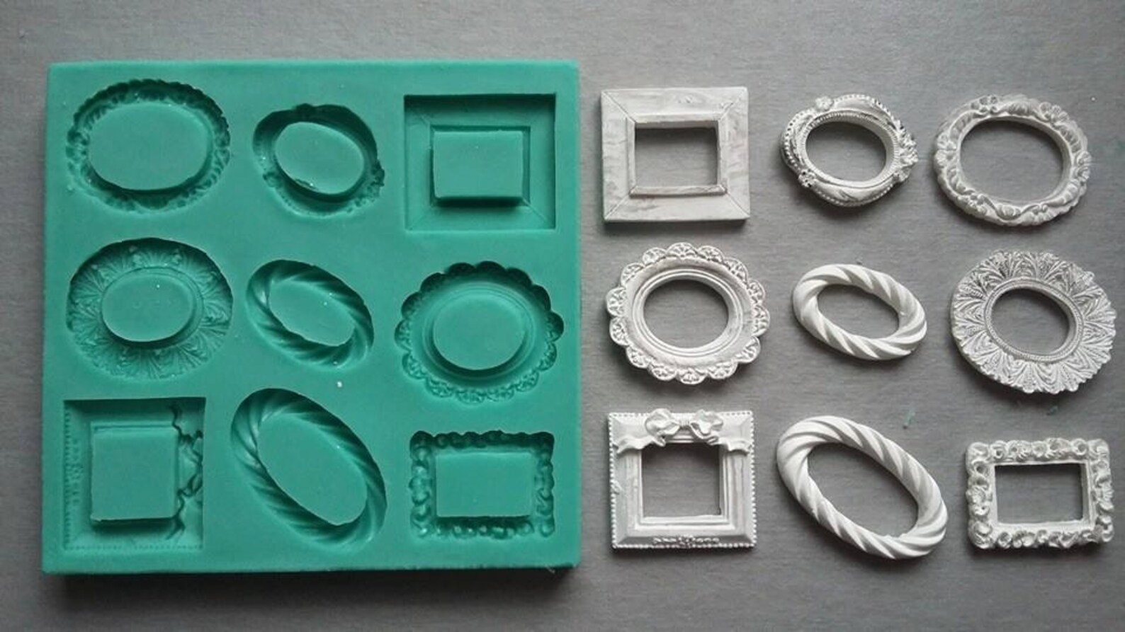 Silicone Mould / SMALL FRAMES / Sugarcraft Cake Decorating - Etsy