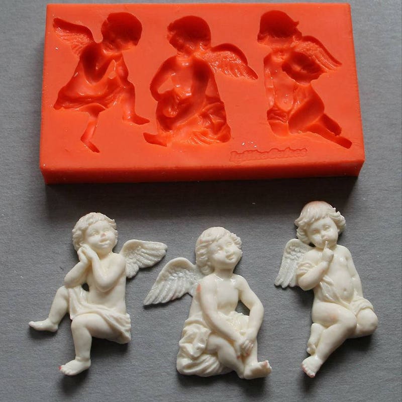 Angel Fondant Molds - Etsy