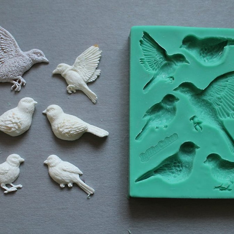 Birds Silicone Mold - Etsy