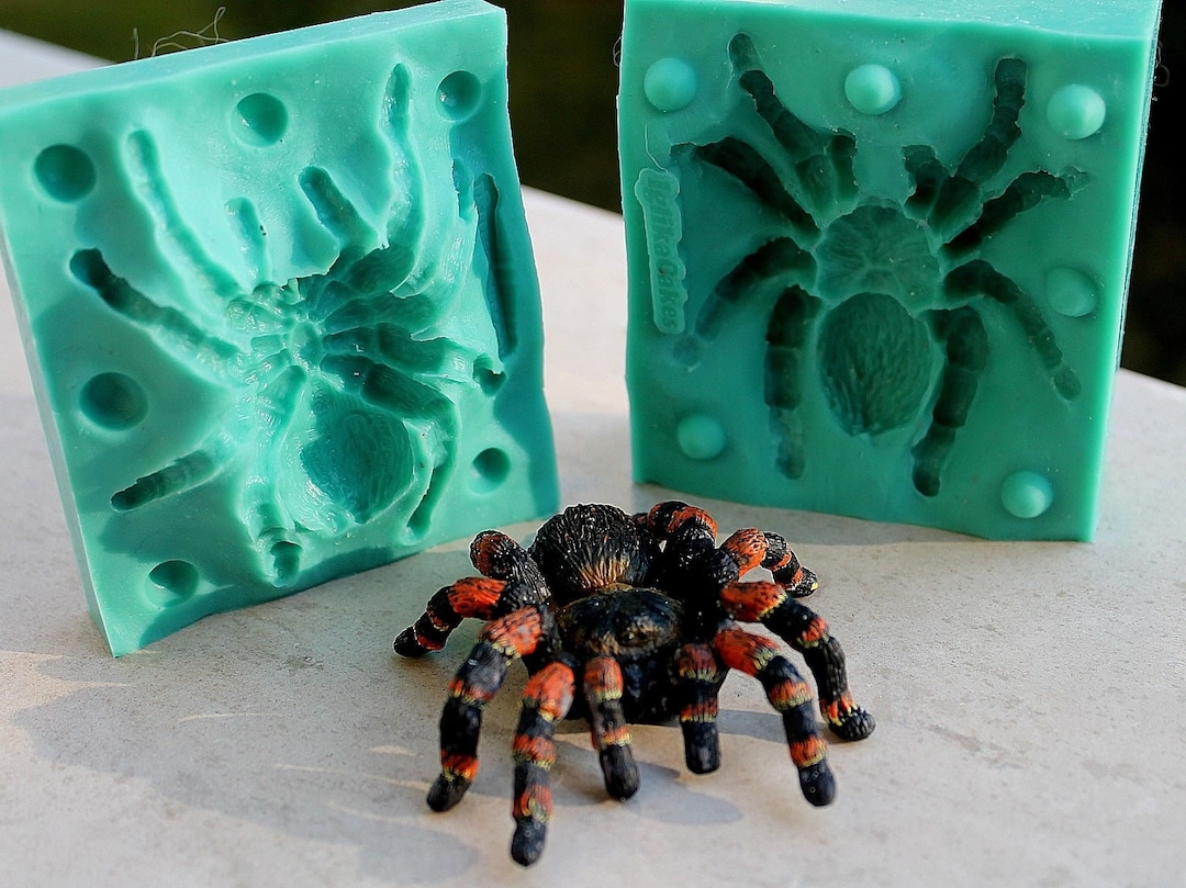 Silicone Mould / 3D Tarantula / Spider / Halloween / Sugarcraft Cake ...