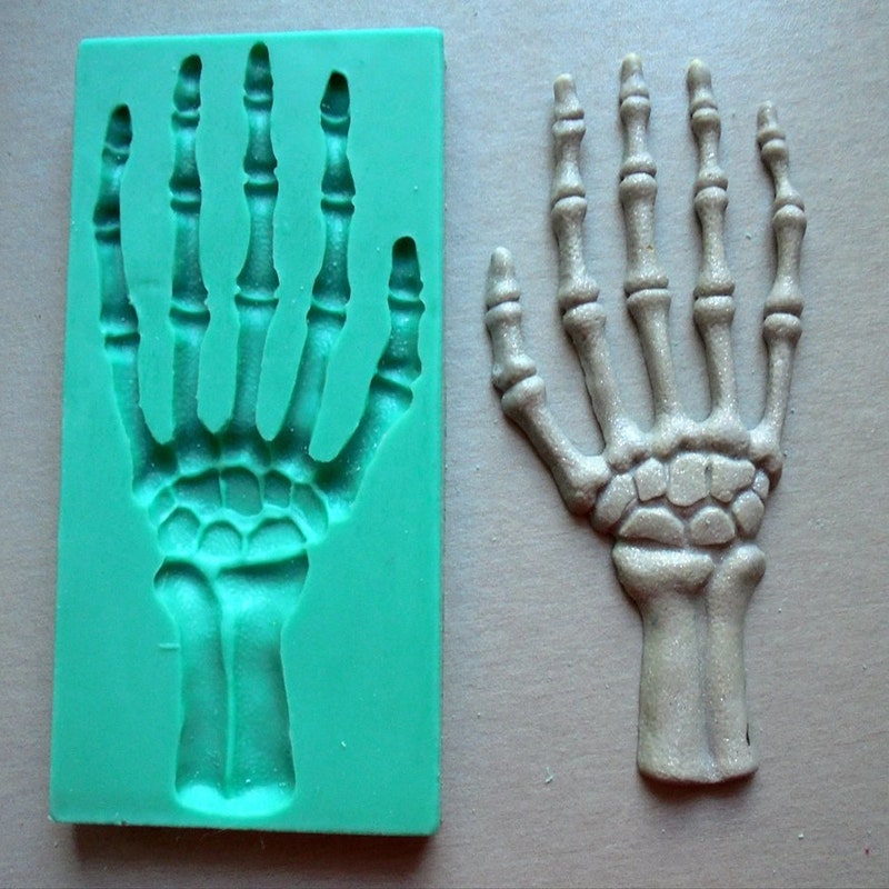 Skeleton Hand Mold - Etsy