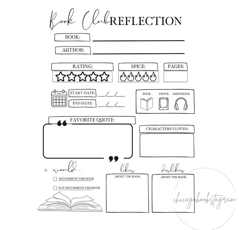 Book Club Kit - Fiction Books - Etsy