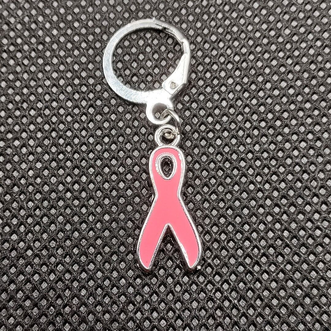 Locking Stitch Markers / Charms Awareness Ribbons - Etsy