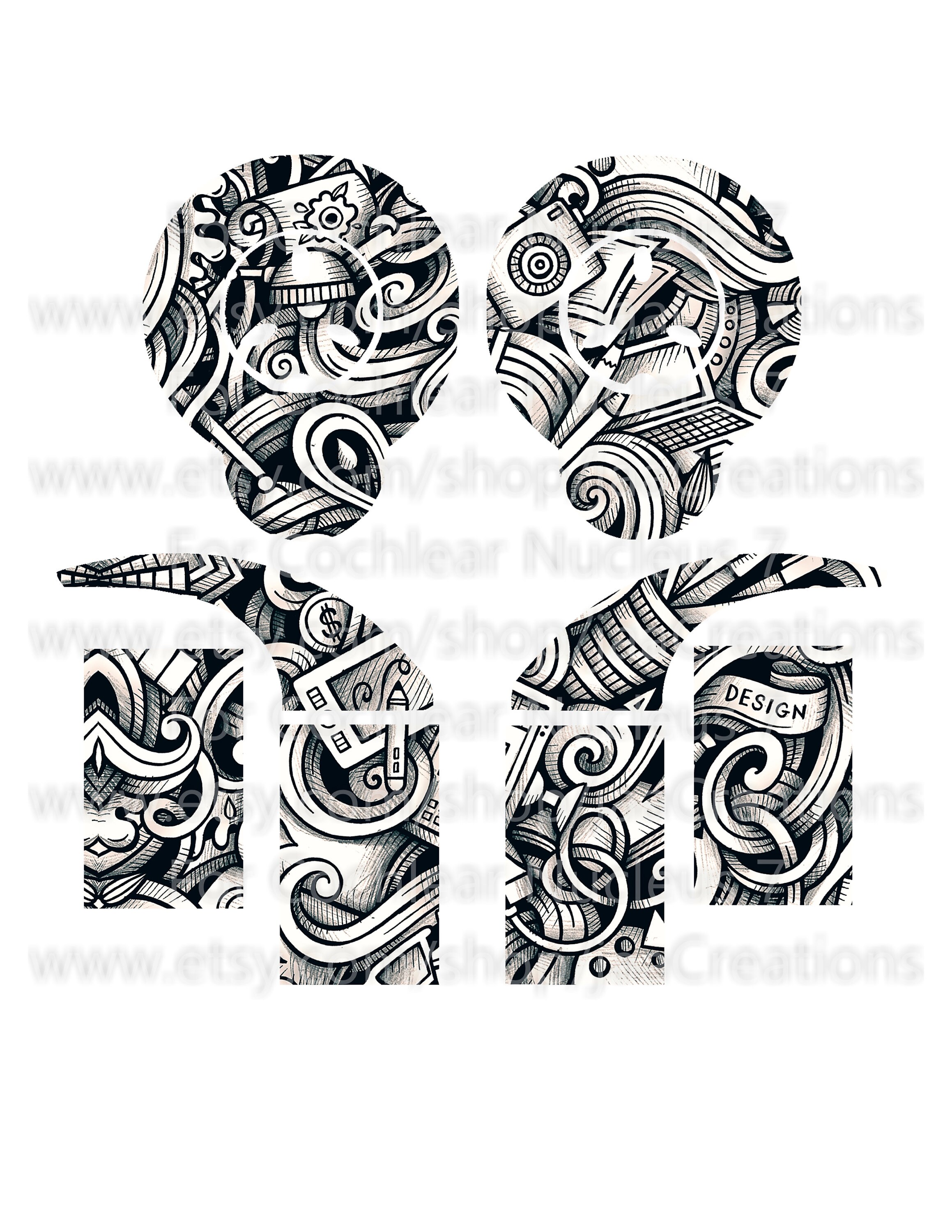 Paper Stickers, Labels & Tags Paper & Party Supplies Patterns for ...