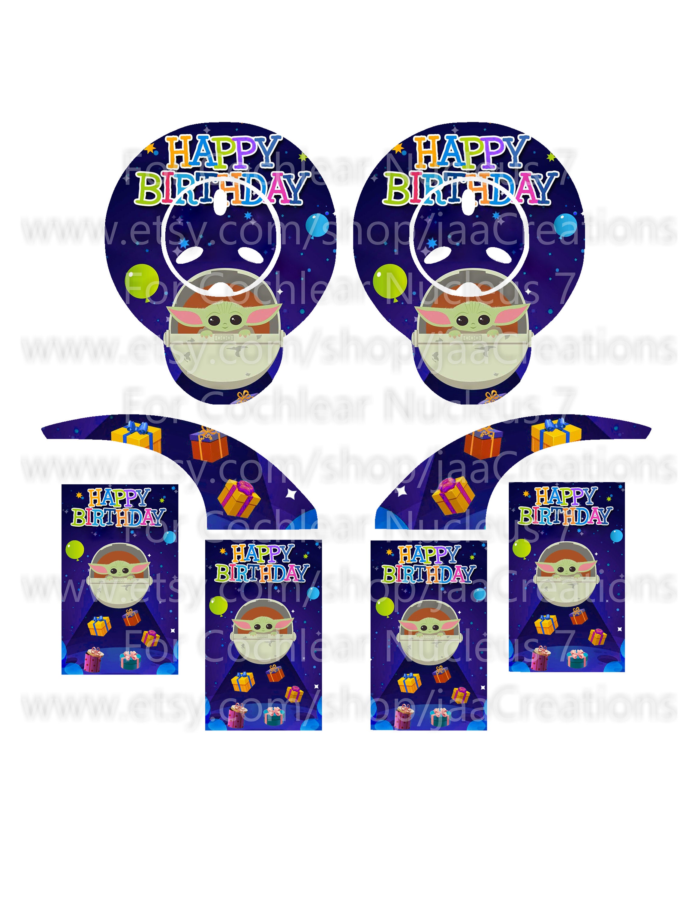 Stickers, Labels & Tags Holiday Cochlear Nucleus 7 Sticker Labels etna ...