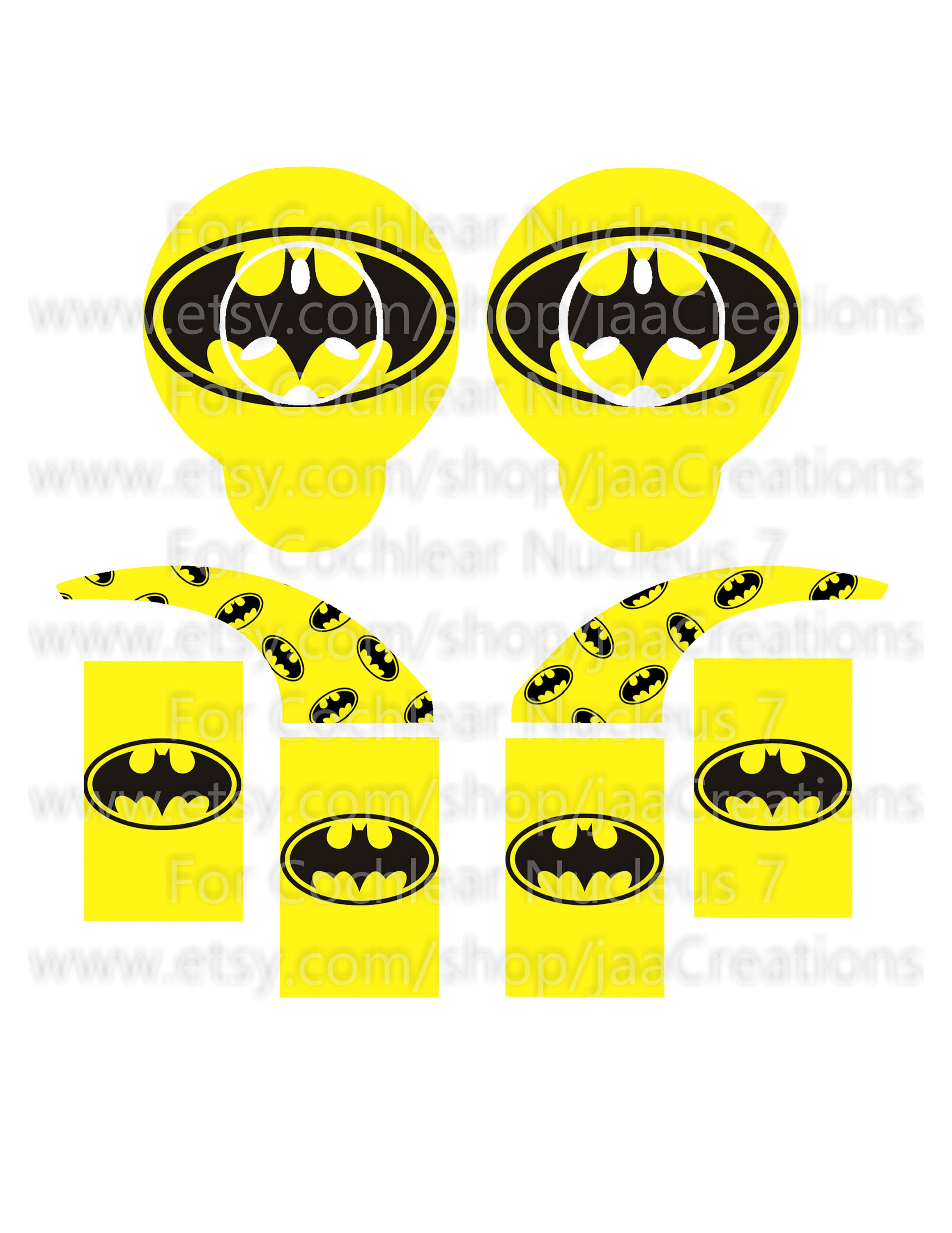 Paper Labels Paper & Party Supplies Characters for Cochlear Nucleus 7 ...