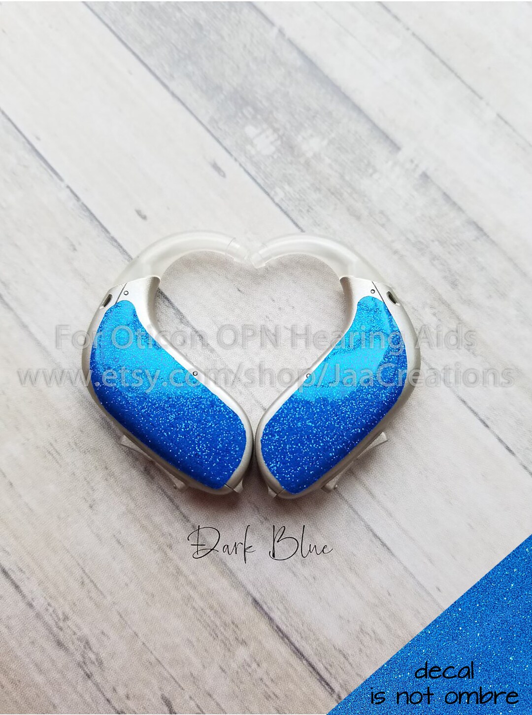 GLITTER Hearing Aid Stickers - Etsy
