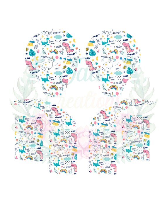 Paper Stickers, Labels & Tags Paper & Party Supplies Patterns for ...