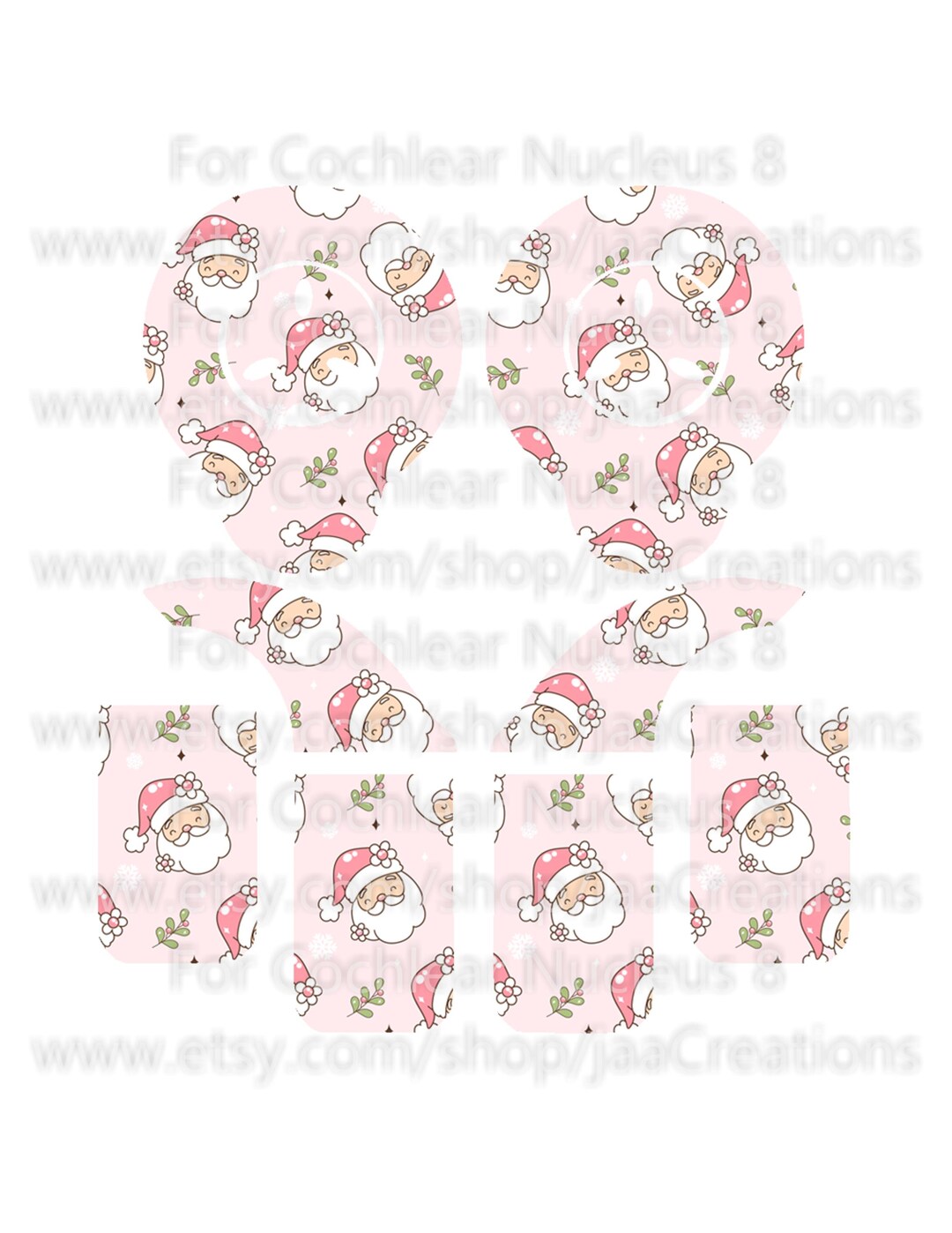 Christmas Design for Implants N8, N7, N6, Kanso, Kanso 2, Osia 2, Baha ...
