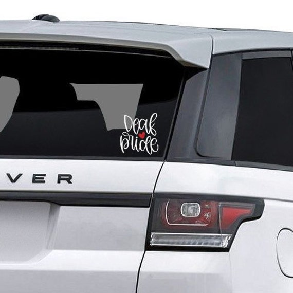 Deaf Gift Deaf Pride Sticker Hearing Loss Sticker American Sign ...