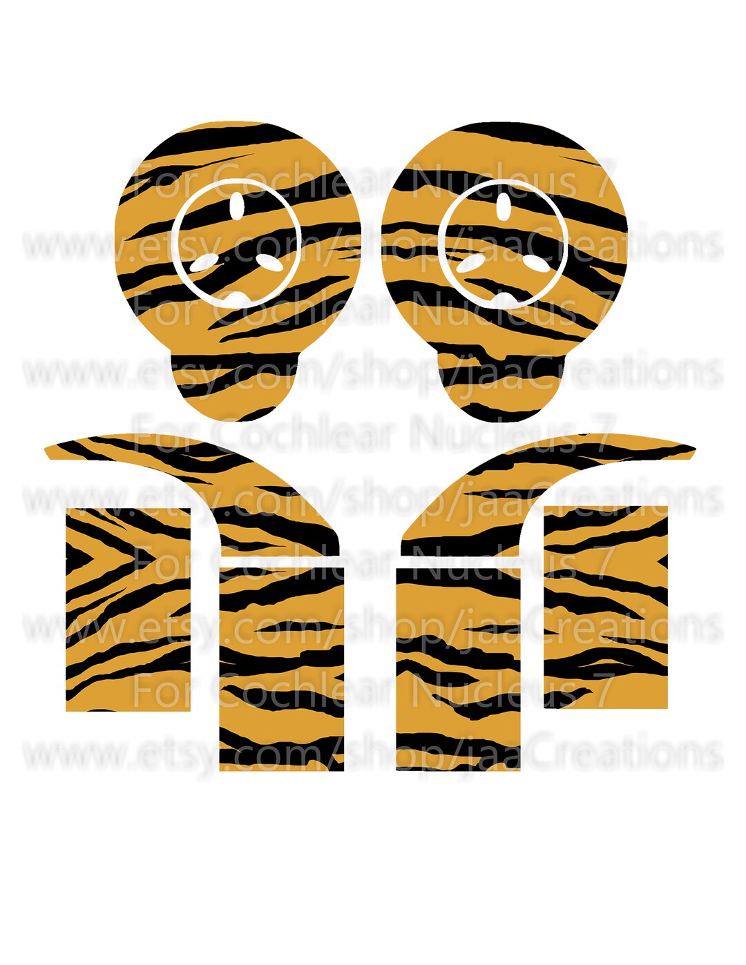 Animal Design for Implants N8, N7, N6, Kanso,kanso 2, Osia 2, Baha 6 ...