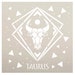 Taurus Zodiac Stencil by Studior12 DIY Star Sign Celestial Bedroom ...