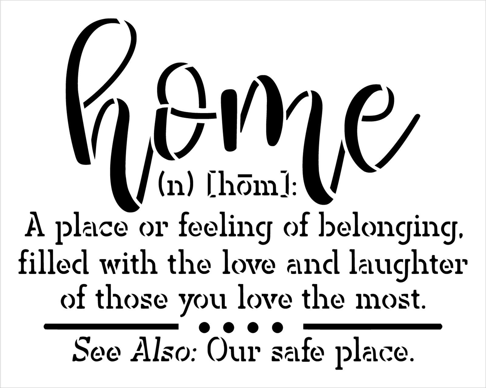Home Definition Stencil By Studior12 Belonging Love Laughter Etsy UK home-definition-stencil-by-studior12-belonging-love-laughter-etsy-uk